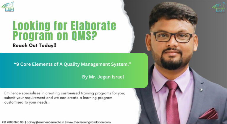 9 Core Elements of A Quality Management System - Eminence Group Ventures